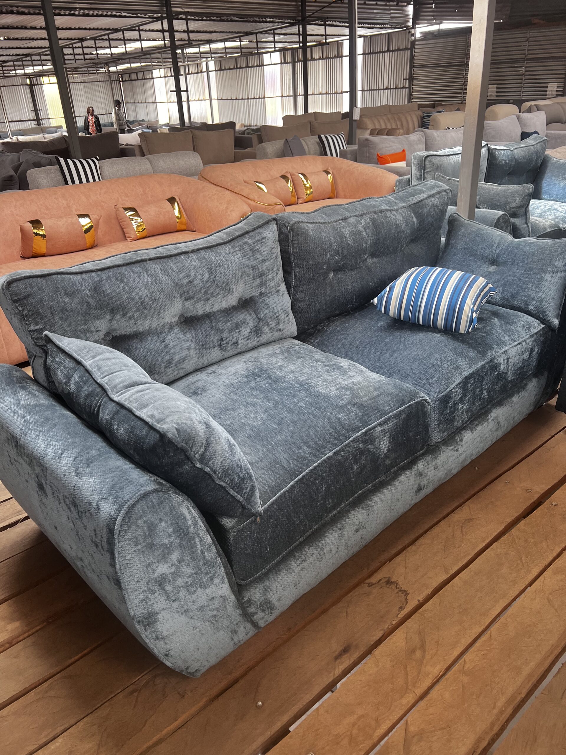 Modern butterfly Sofa Design made with Plush Spring cushions ...